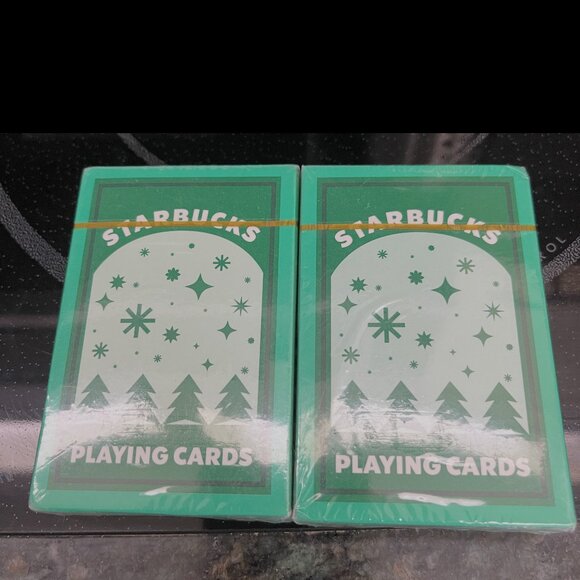 Starbucks | Games | Starbucks 2 New Decks Of Holiday Playing Cards ...